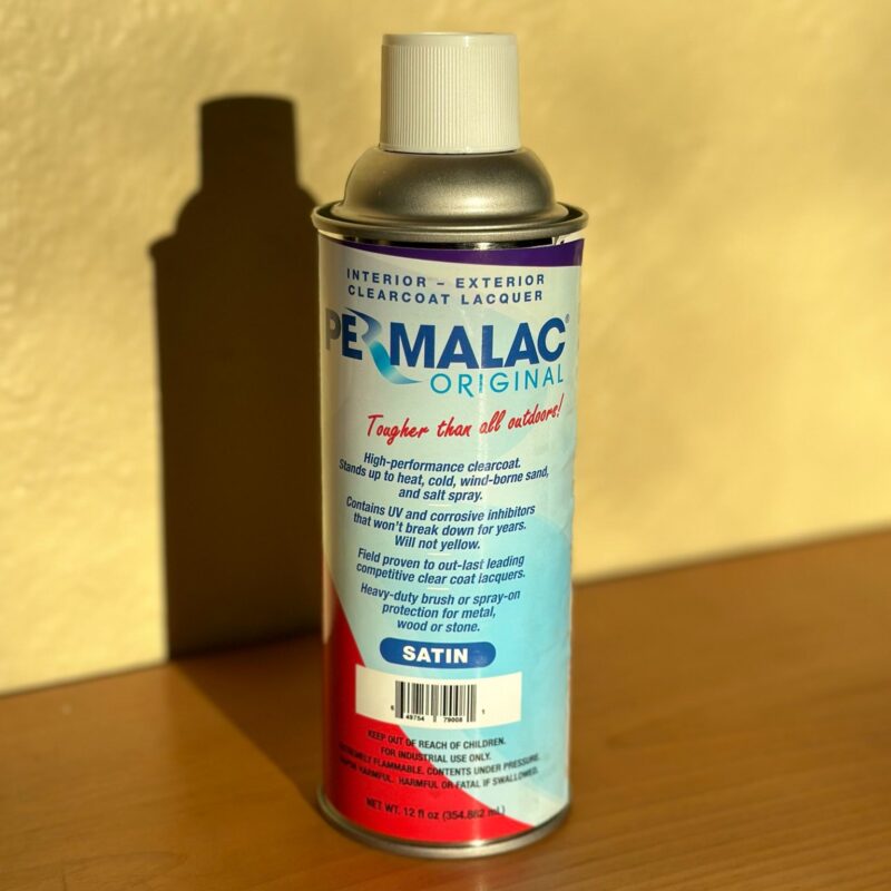 Permalac Original Blackener Matte (1 Quart) - Permalac.com